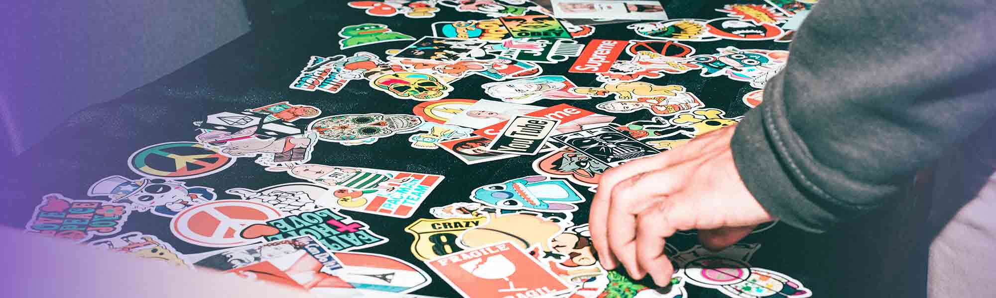 Creative Custom Stickers for Business Branding | Kame Gear
