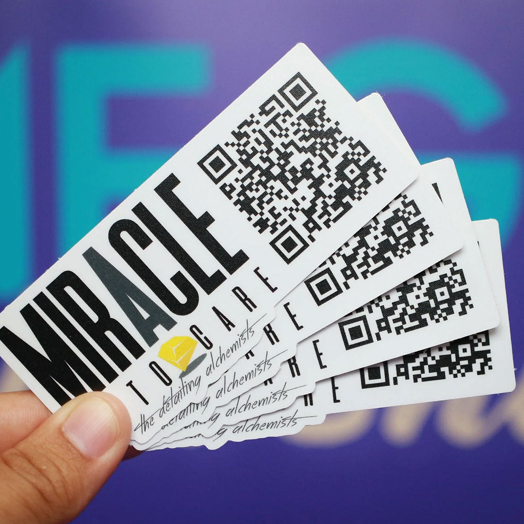Custom QR Code Stickers | Kame Gear