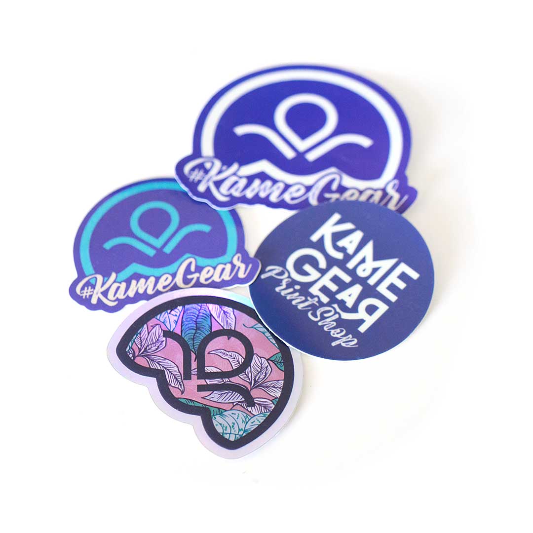 Custom Holographic Stickers | Kame Gear