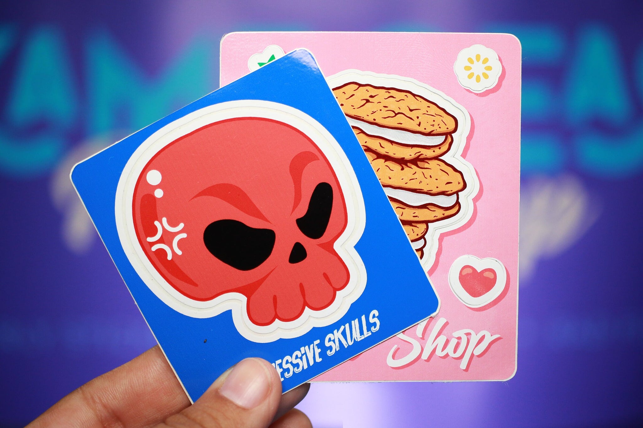 Custom Kiss Cut Stickers | Kame Gear