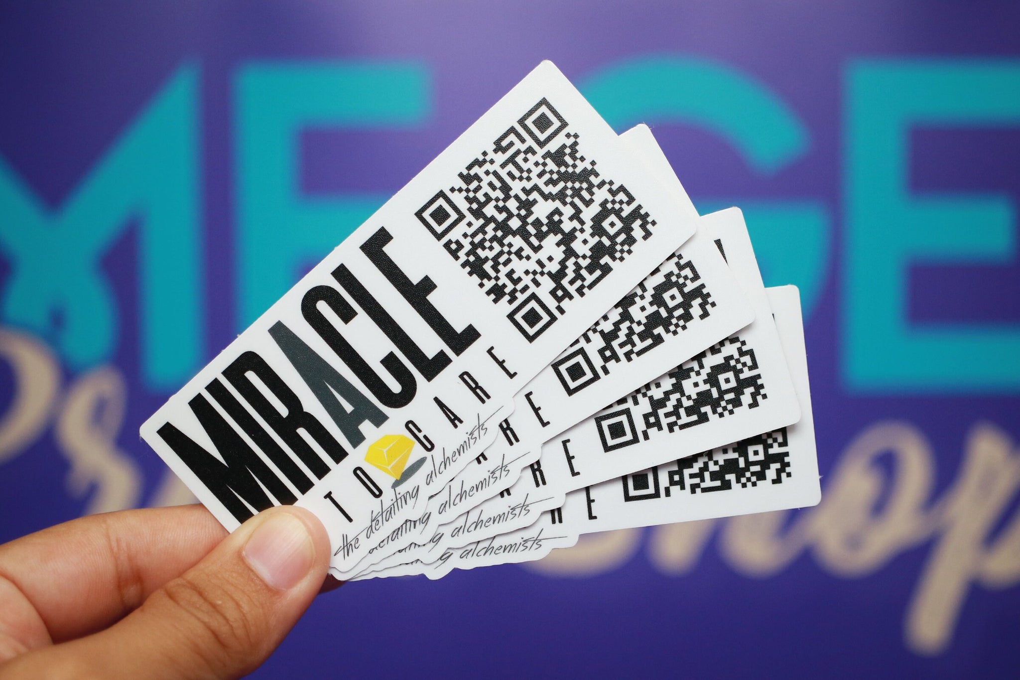 Custom QR Code Stickers | Kame Gear