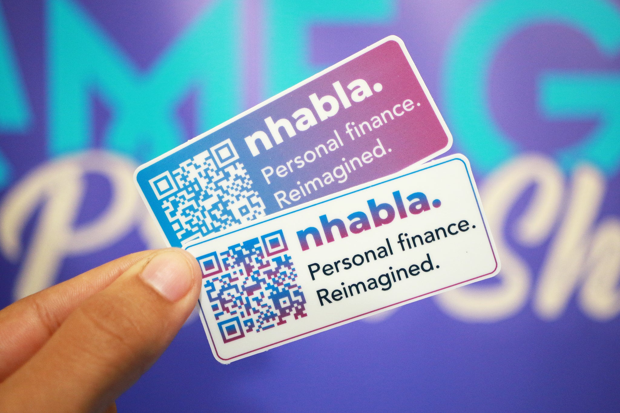Custom QR Code Stickers | Kame Gear